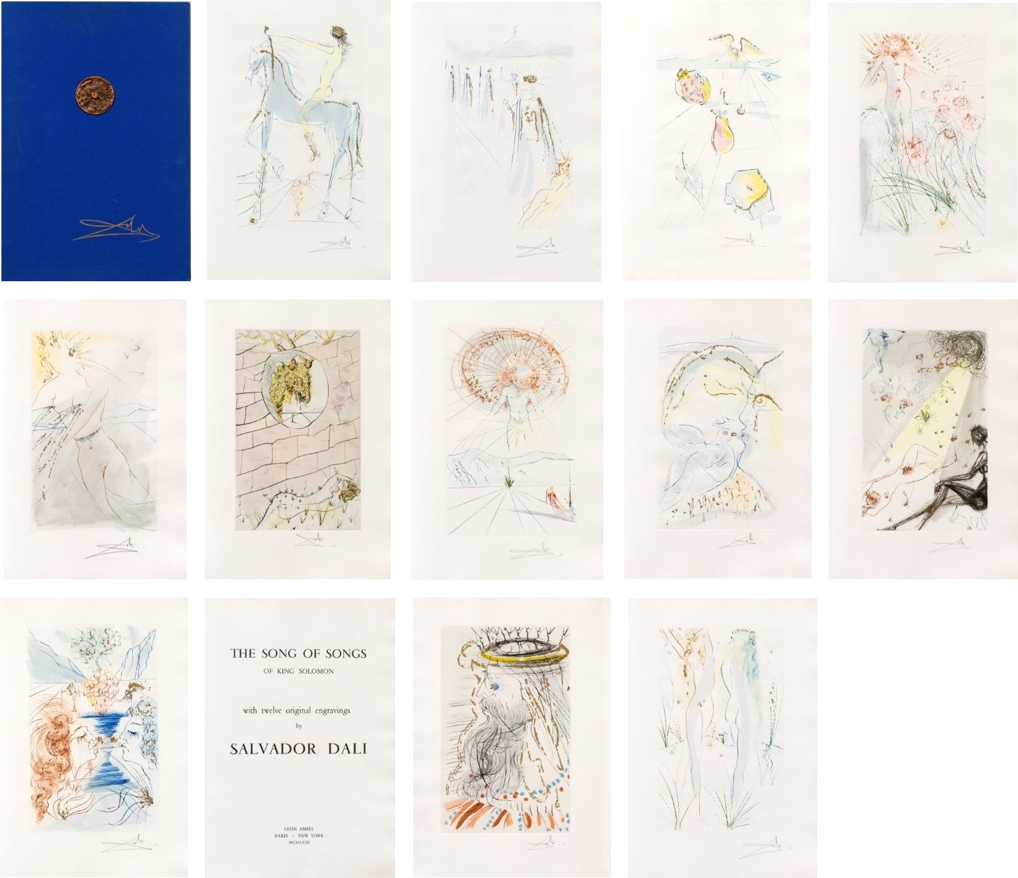 Salvador Dalí | Song of Songs (1971) | MutualArt