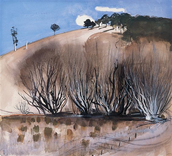 Brett Whiteley | Winter Willows (1979) | MutualArt