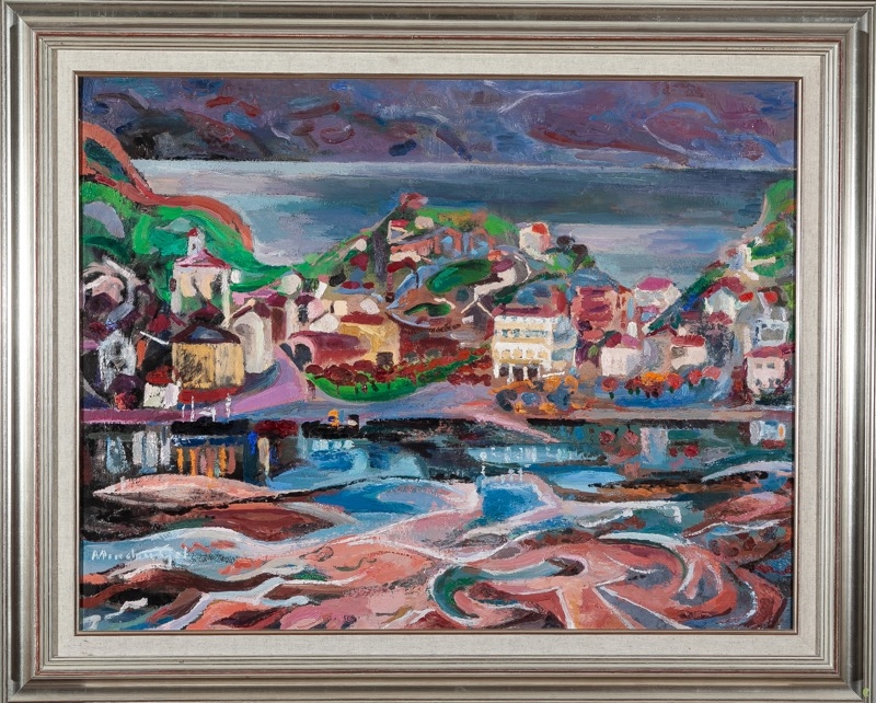 Menchu Gal Orendain | Port of Zumaya (1991) | MutualArt