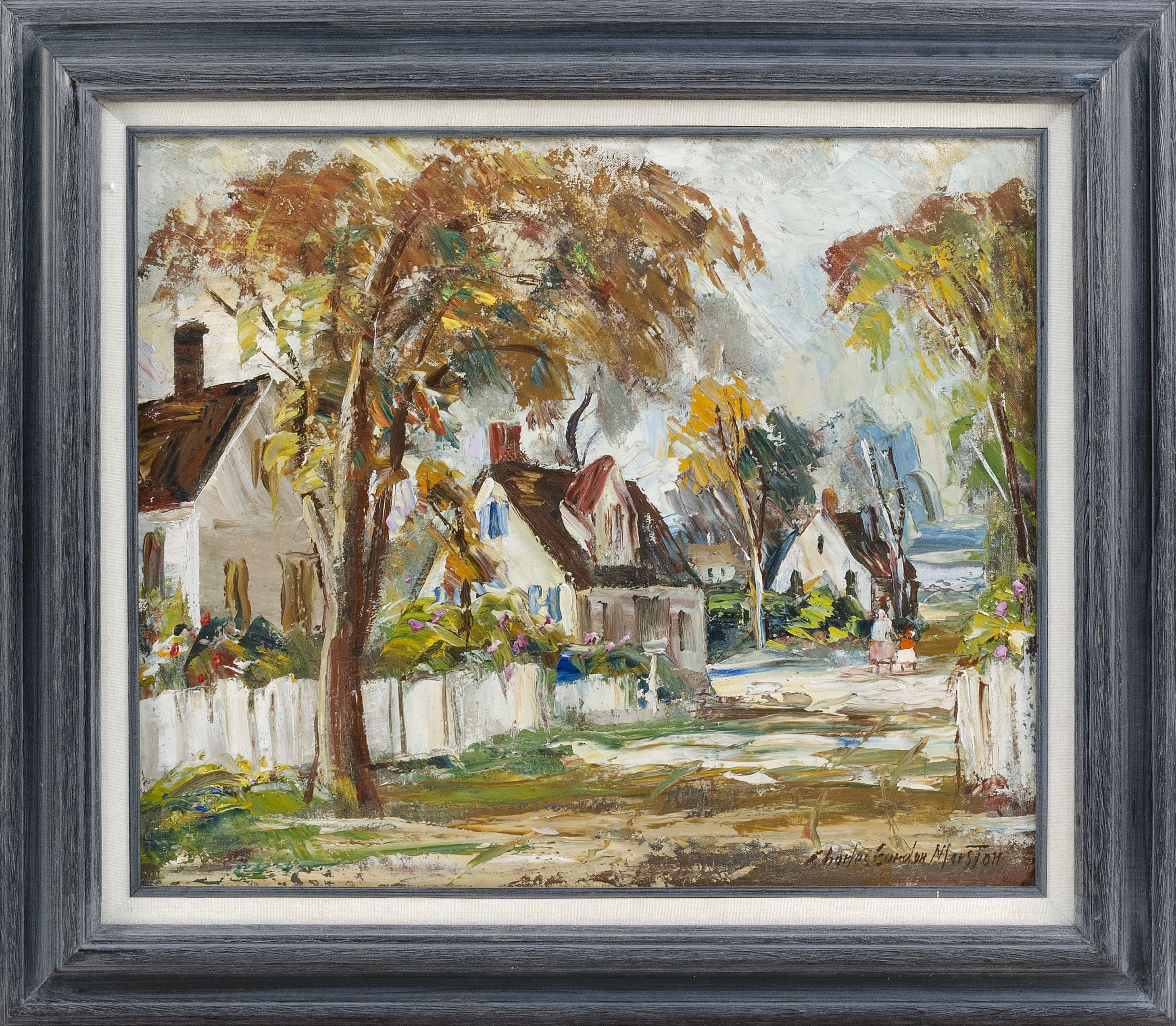 Charles Gordon Marston | Rockport Street | MutualArt