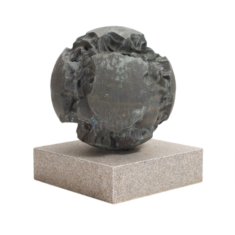 Jens-Flemming Sorensen | Broken sphere with a female face | MutualArt