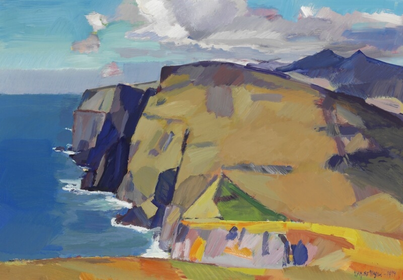 Ingálvur av Reyni | Scenery from Akraberg, Suderøy, the Faroe Islands ...