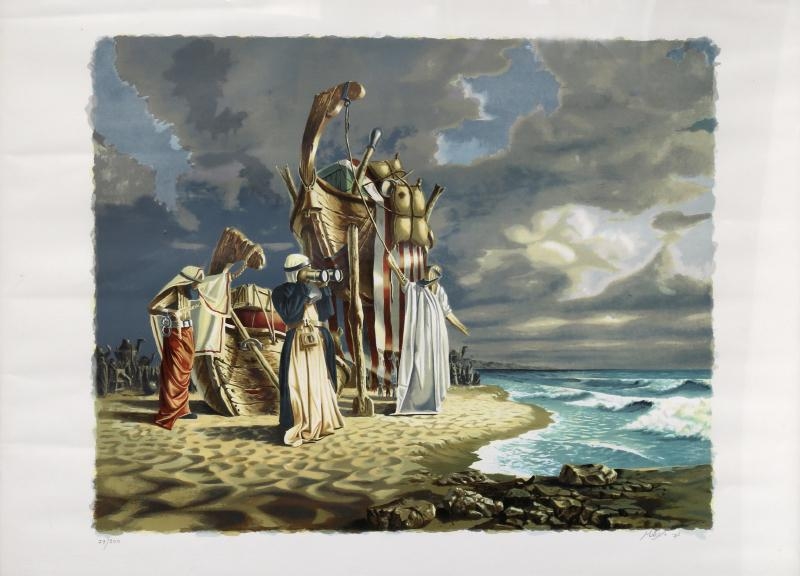 Yossi Rosenstein | Crossing the Red Sea | MutualArt