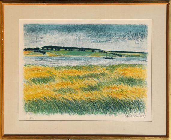 Niels Nielsen | View of the River (1967) | MutualArt