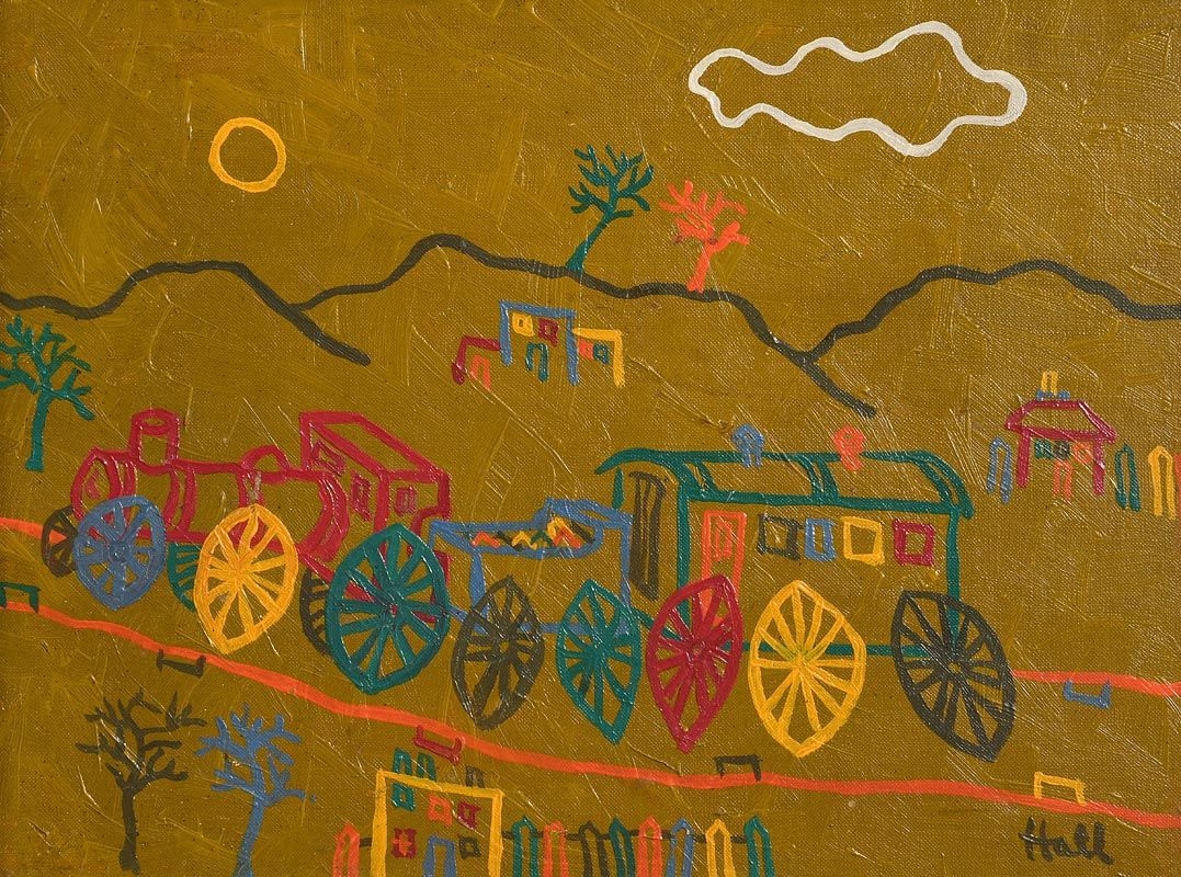 Kenneth Hall | Train (1937) | MutualArt