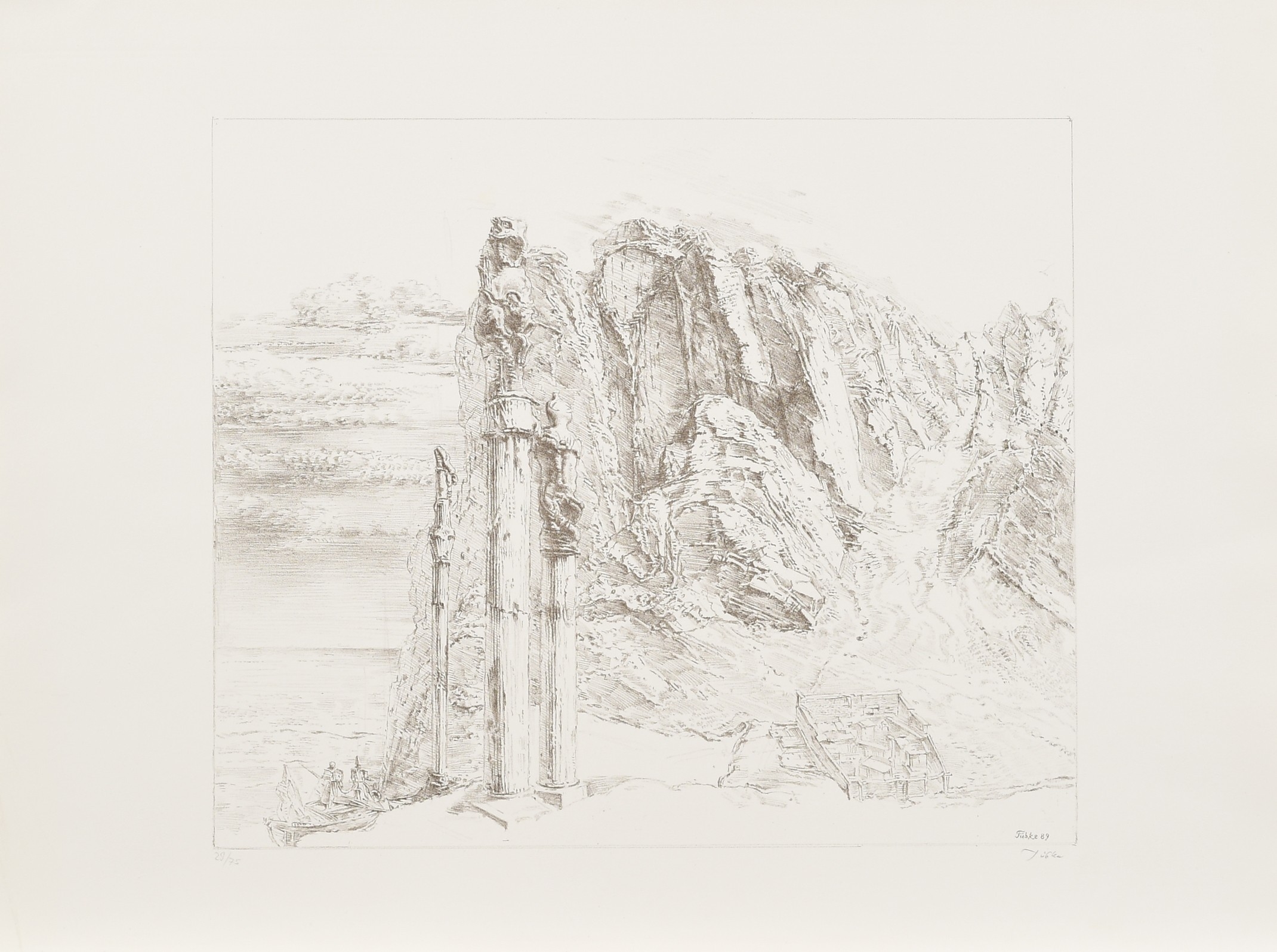 Tübke Werner | Sinai (1989) | MutualArt