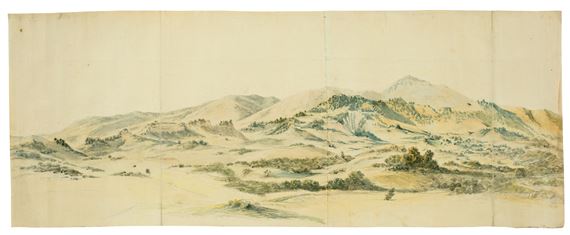 Carl Haller von Hallerstein | Griechische Landschaft (Panorama) (1817 ...