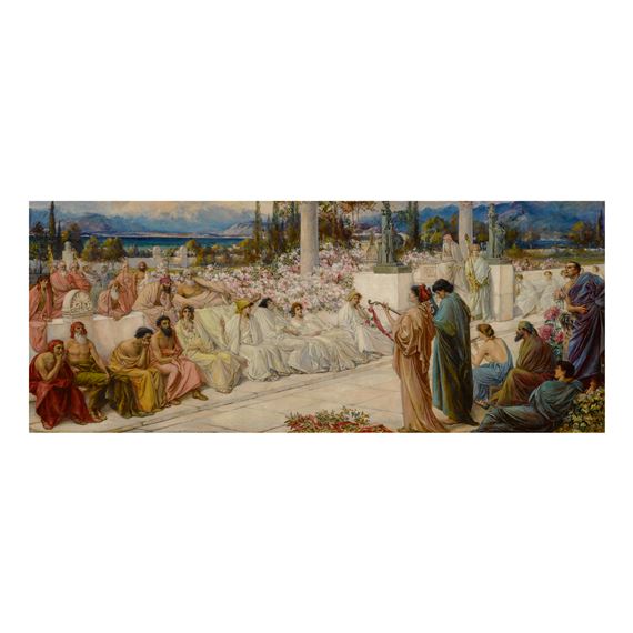 Thomas Ralph Spence | THE DISCIPLES OF SAPPHO (1896) | MutualArt