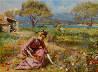 Julius L. Stewart | Art Auction Results