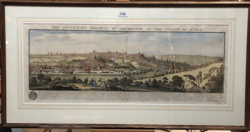 Samuel Buck | The South-East Prospect of Colchester | MutualArt