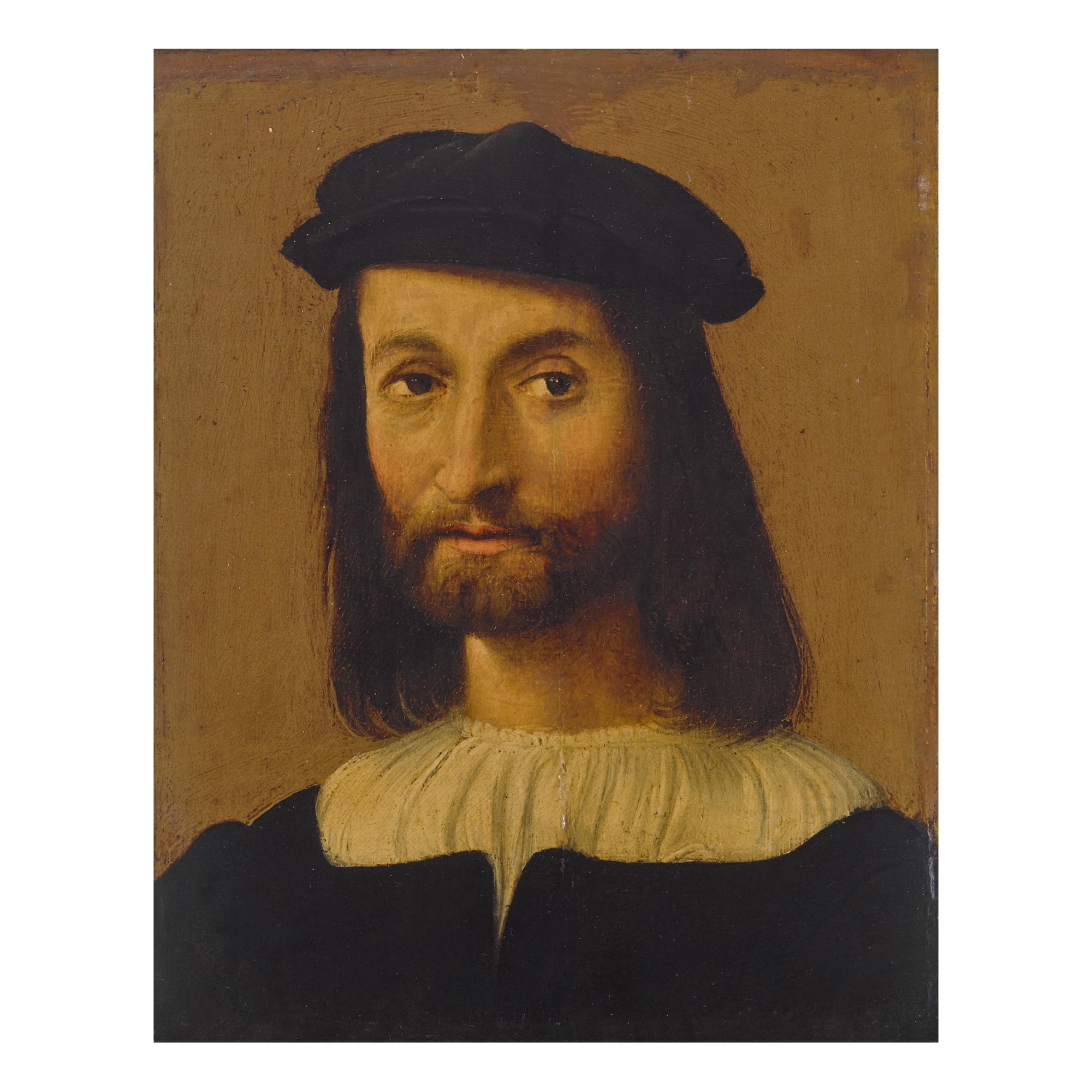 Italian School, 16th Century | Portrait of a Bearded Man in a White ...