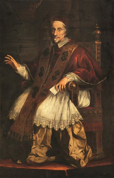 Roman School, 17th Century | Ortrait of Pope Innocenzo XI Odescalchi ...