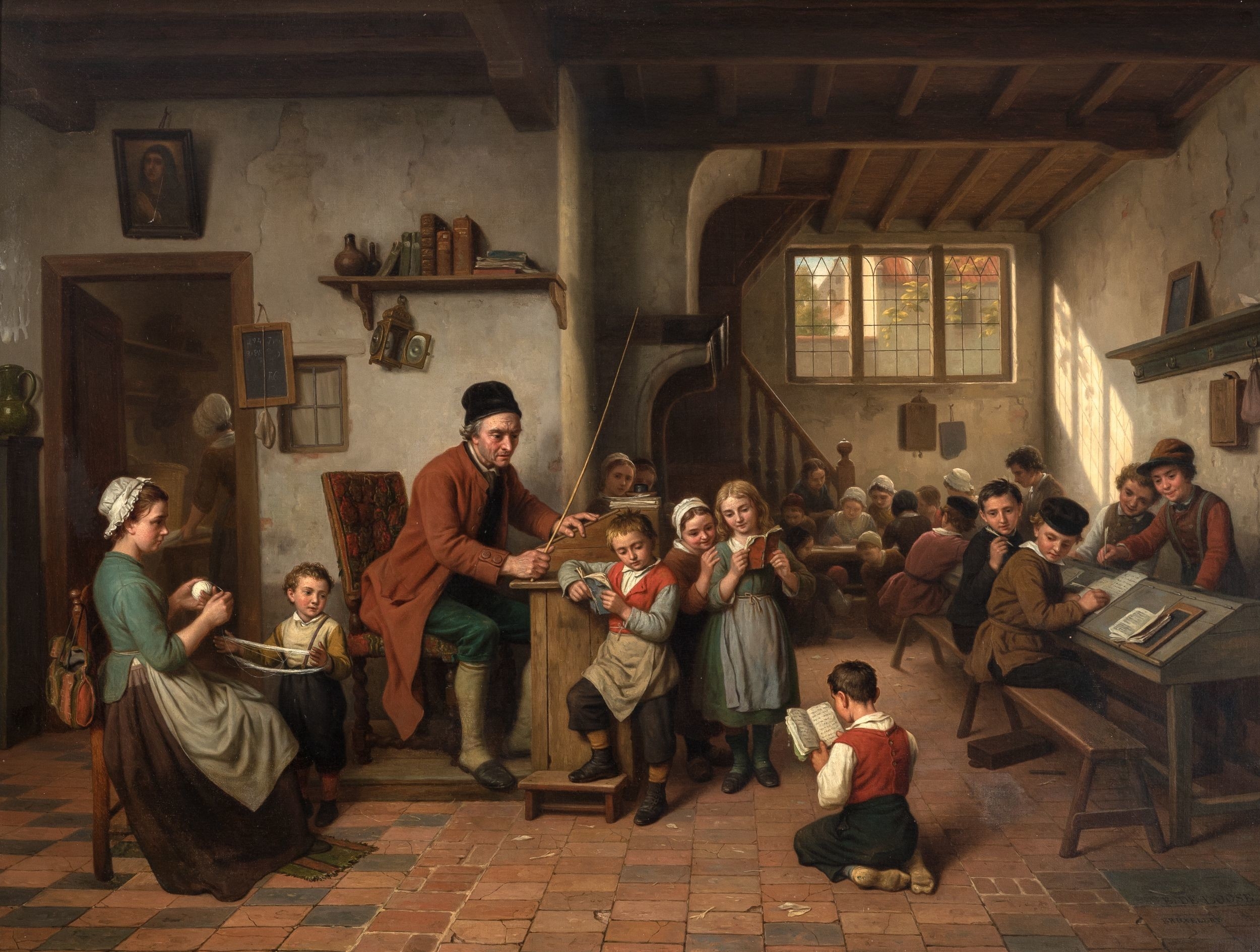 Basile de Loose | A classroom | MutualArt