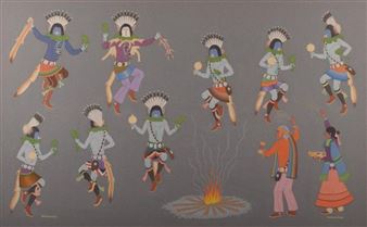 Harrison Begay | 367 Artworks at Auction | MutualArt