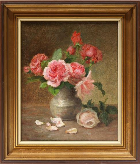 Edith White | Red Roses | MutualArt