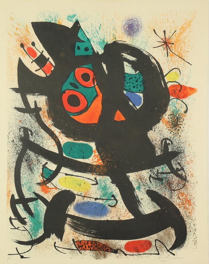 Joan Miró | Exhibition at the Pasadena Art Museum (1969) | MutualArt