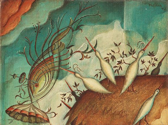 Alexis Preller | Untitled (1951) | MutualArt