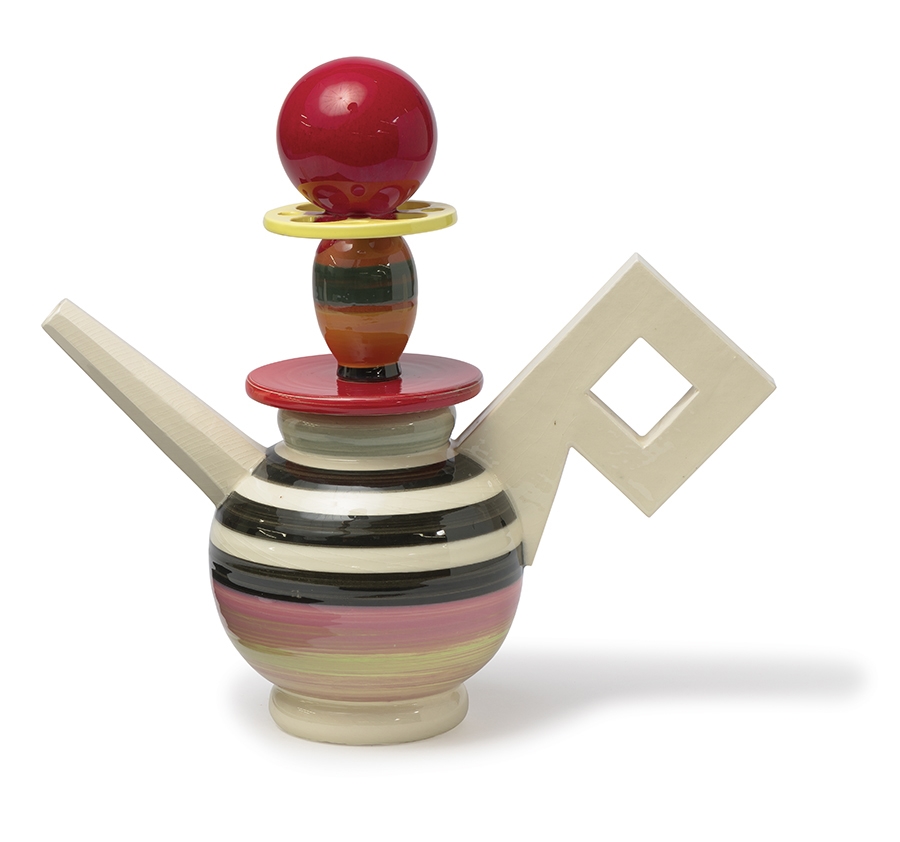 Peter Shire | teapot (1981) | MutualArt