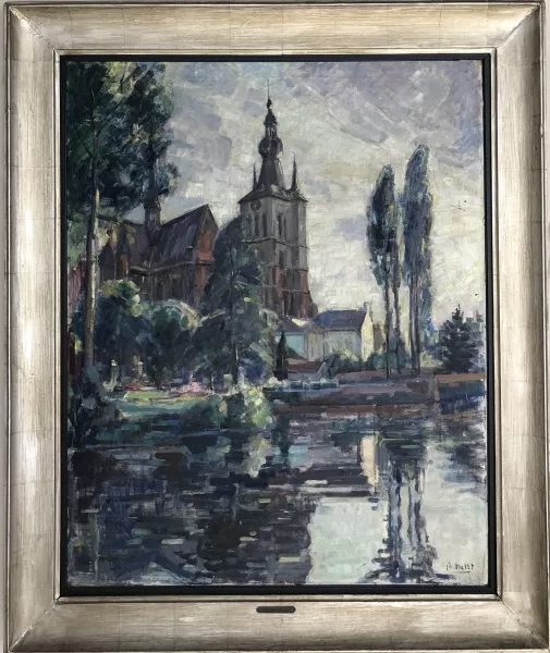Andre Hallet | Vue de Diest | MutualArt