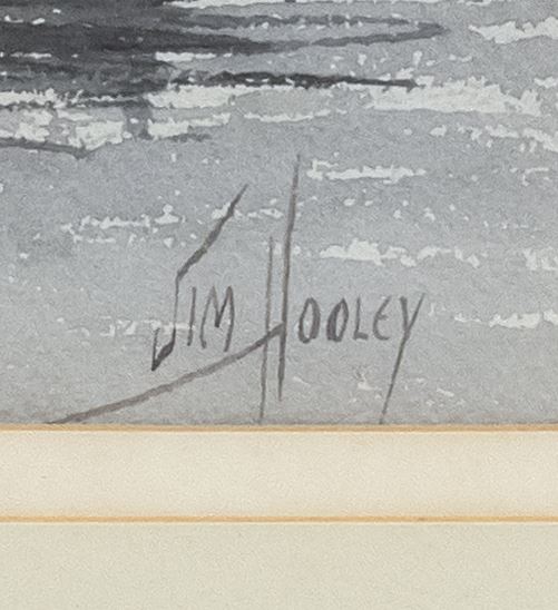 Jim Hooley | Boat at a dock | MutualArt