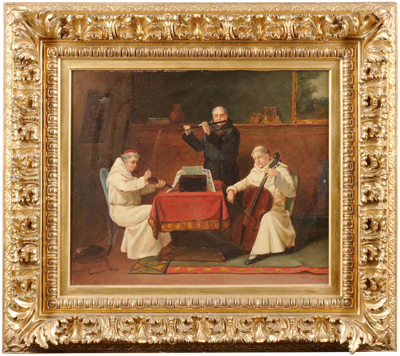 J. Bernstein | A musical trio | MutualArt