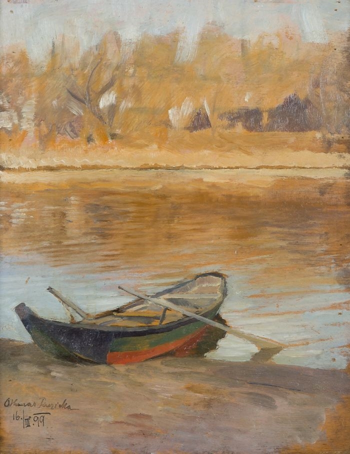 Othmar Ruzicka | Rowing Boat | MutualArt
