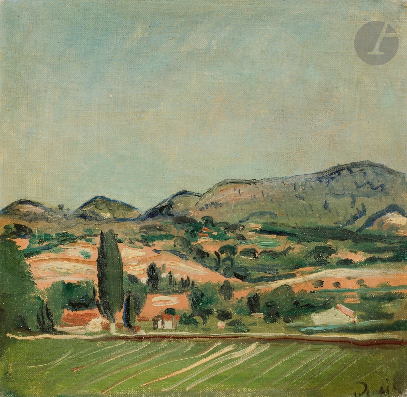 André Derain | Paysage de Provence (1931 - 1932) | MutualArt