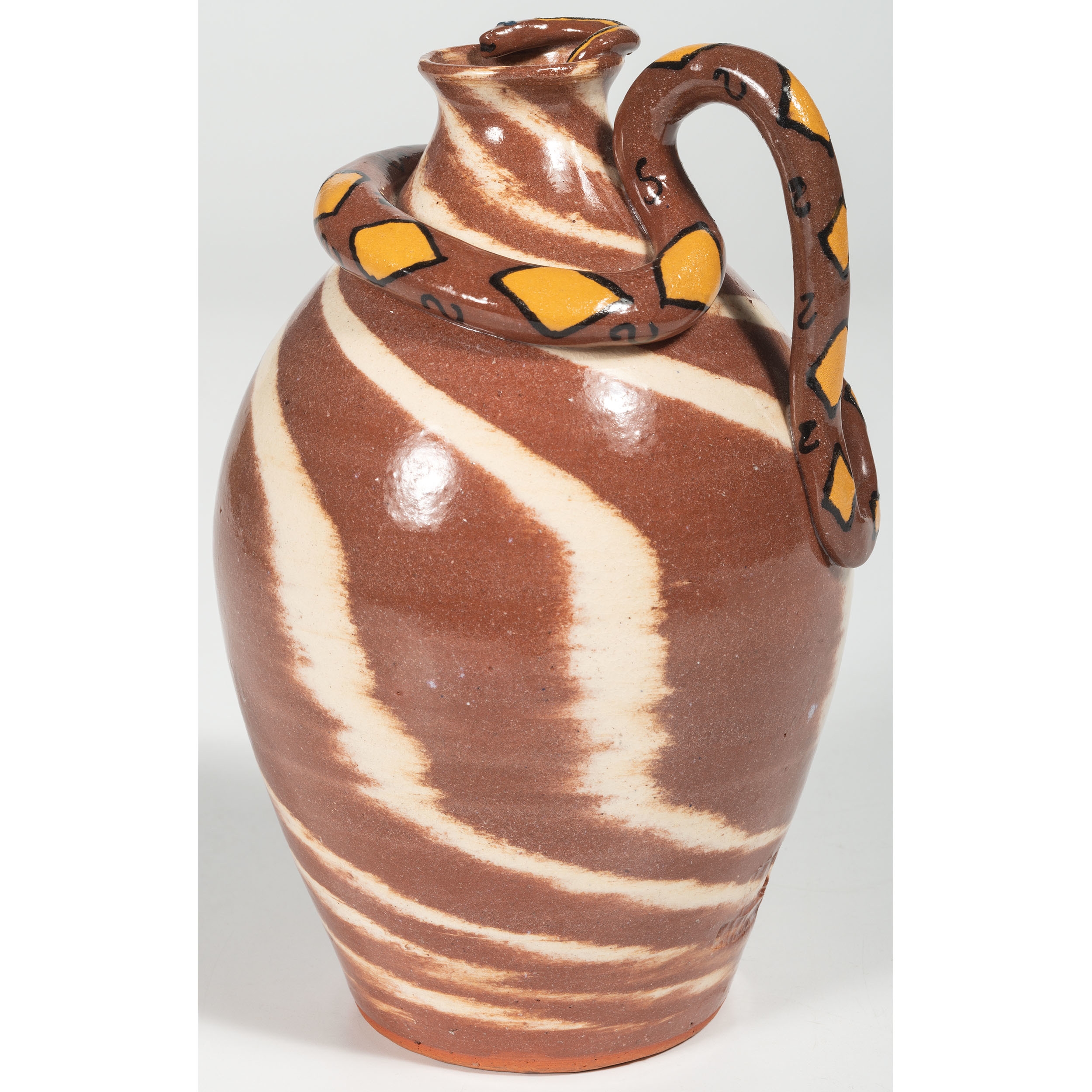 Richard Kale | Richard Kale Snake Jug | MutualArt