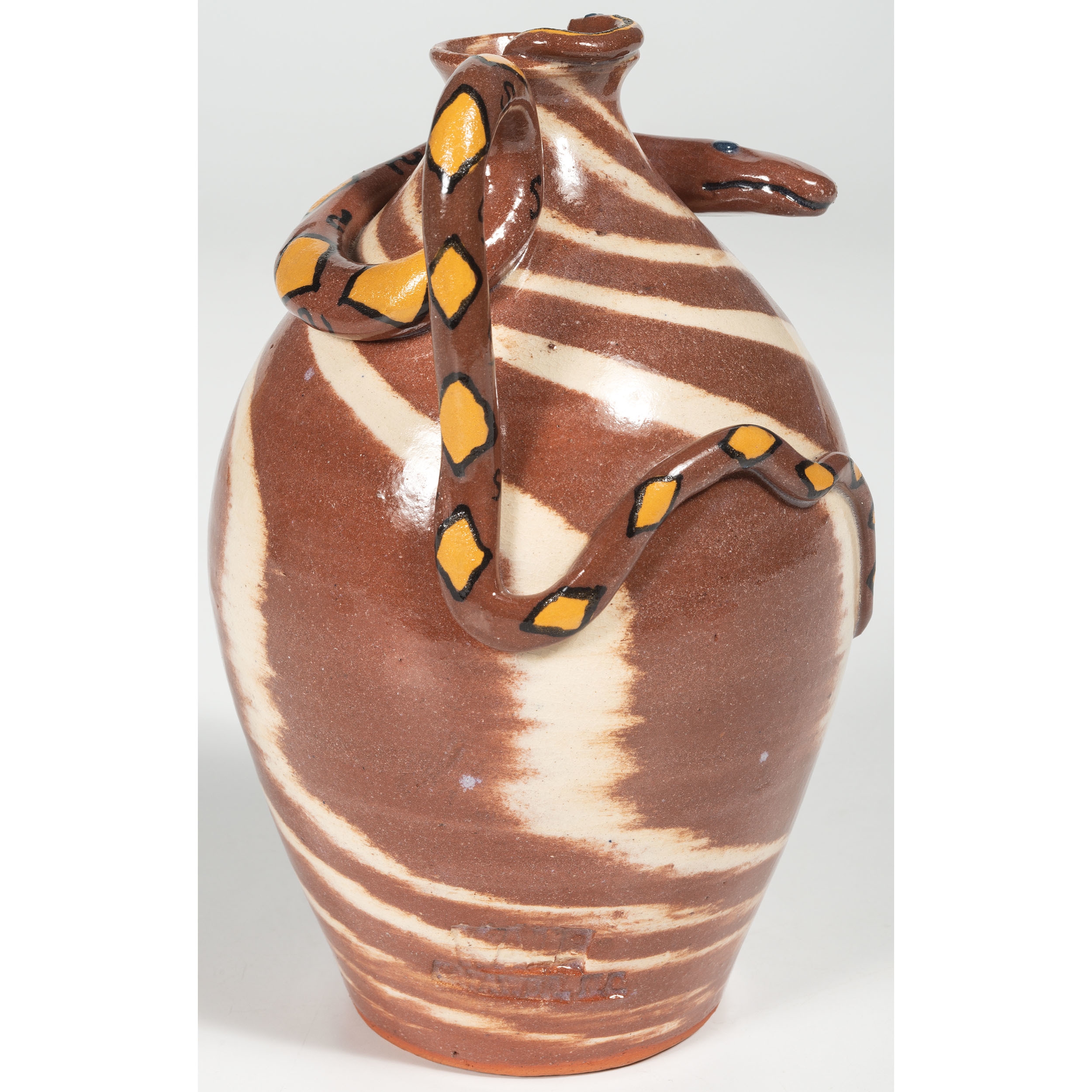 Richard Kale | Richard Kale Snake Jug | MutualArt