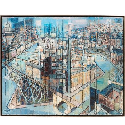 Édouard-Georges Mac-Avoy | Ile de la Cite (1969) | MutualArt