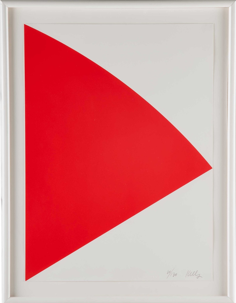 Ellsworth Kelly | Untitled (Green Curve, Philadelphia) (1993) | MutualArt