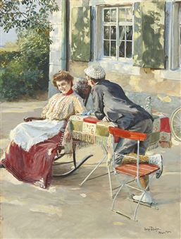 Oscar Bluhm | 17 Artworks at Auction | MutualArt