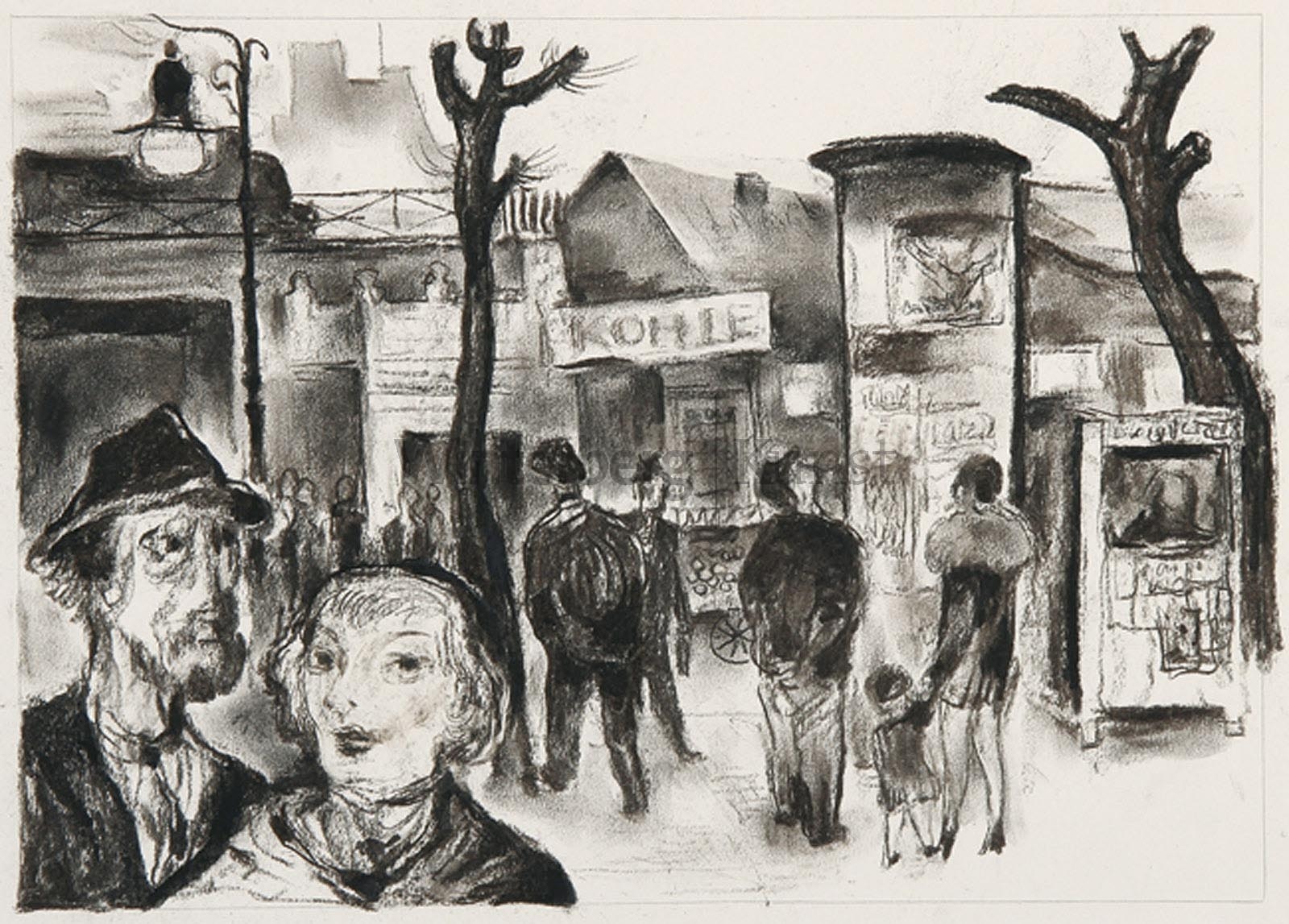 Albert Birkle | “Berlin Bahnhof Schöneberg“ (Circa 1970s) | MutualArt