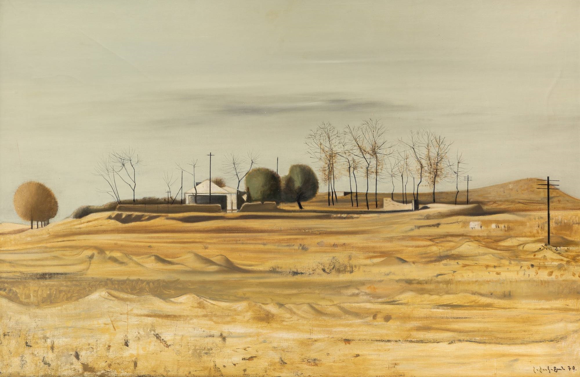 Hakob Hakobyan | Vicinity of the Village (1970) | MutualArt