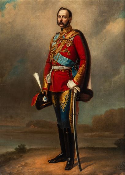 Vladimir Vasilevich Perov | Portrait of Emperor Alexander II of Russia ...
