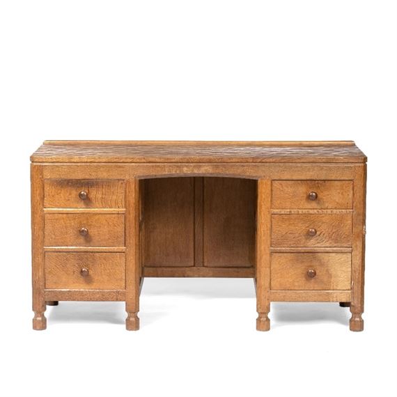 Robert Thompson | Mouseman desk (1950) | MutualArt