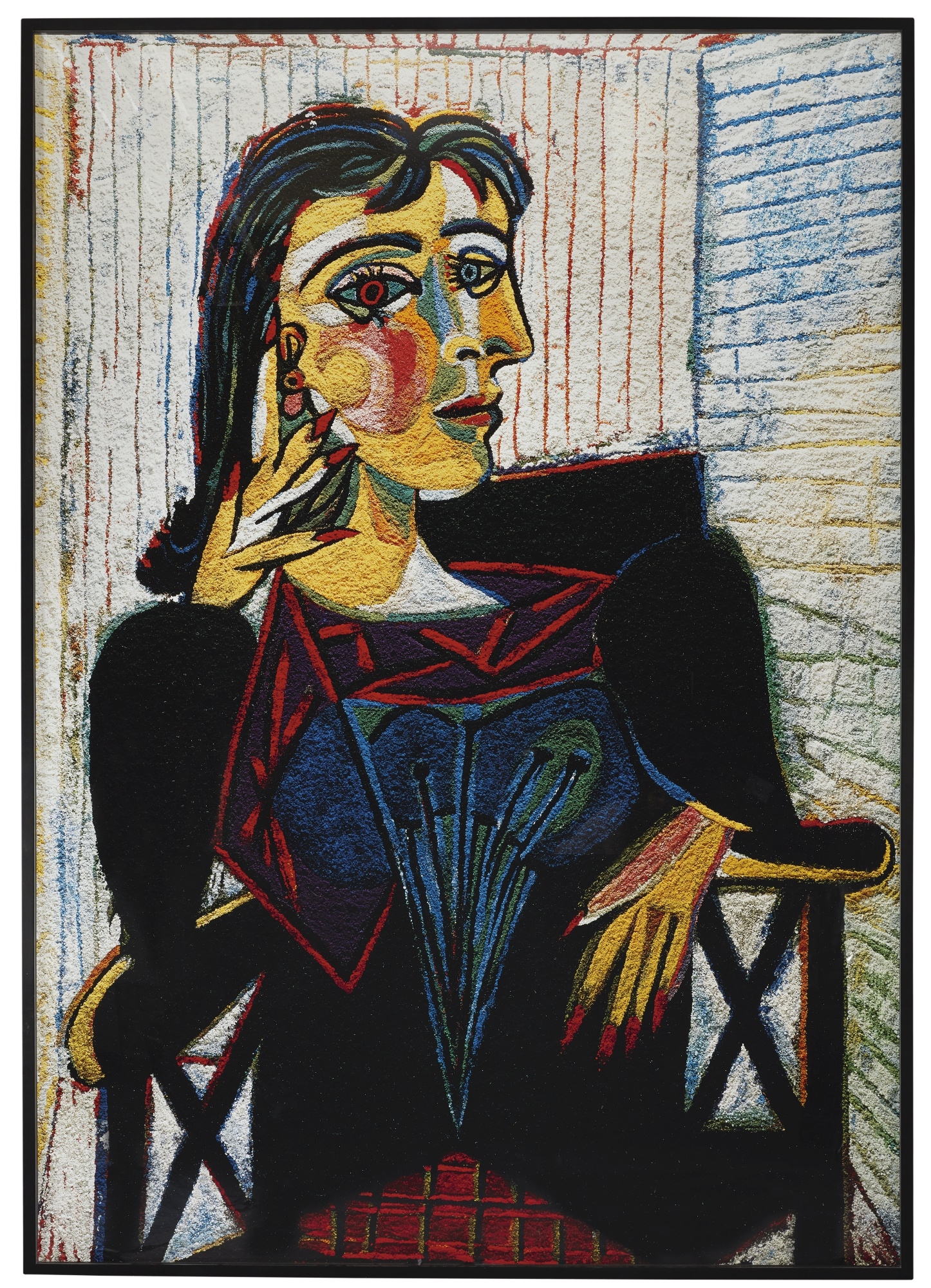 Vik Muniz | DORA MAAR SEATED, AFTER PICASSO FROM PICTURES OF PIGMENT ...