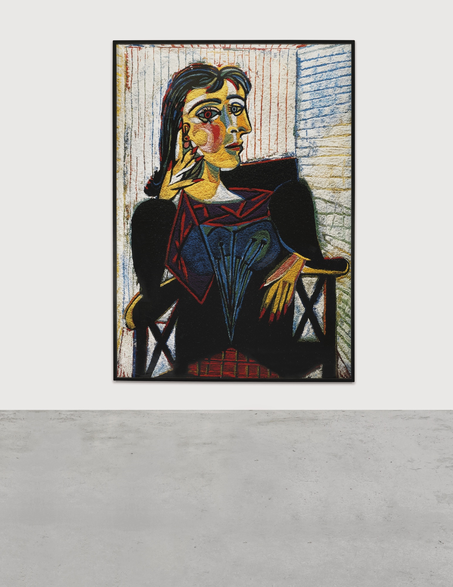 Vik Muniz | DORA MAAR SEATED, AFTER PICASSO FROM PICTURES OF PIGMENT ...