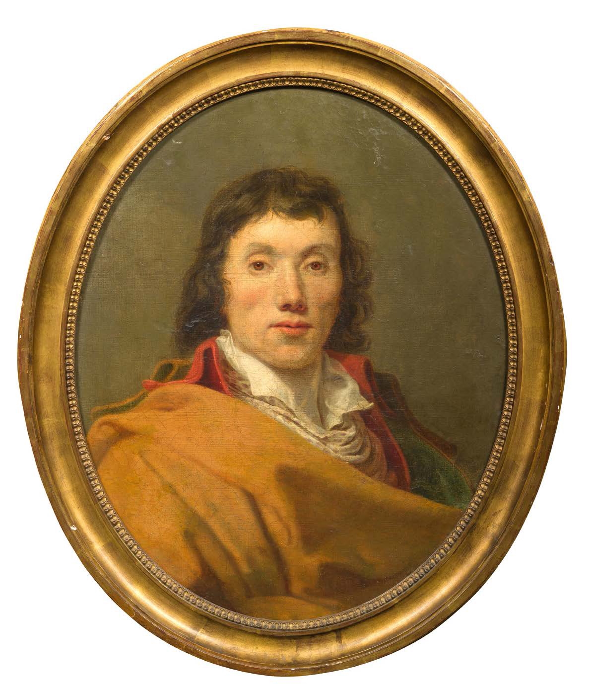 Jacques-Louis David | Portrait d'homme | MutualArt