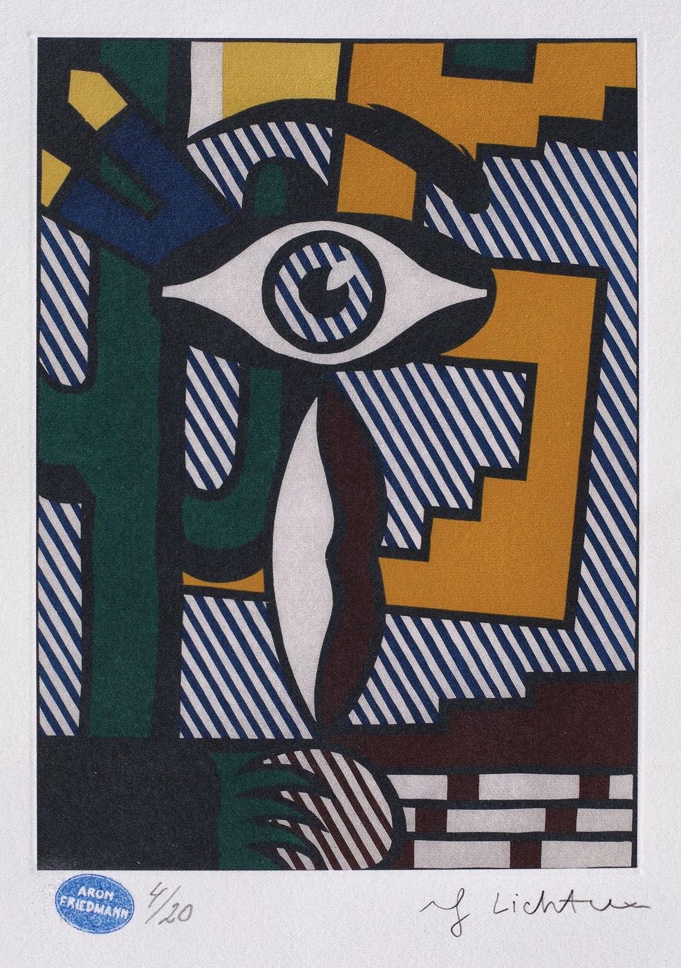 Roy Lichtenstein | The Eye | MutualArt