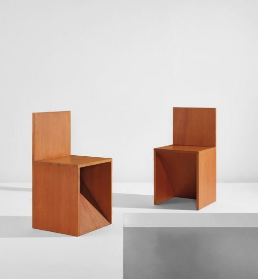 Donald Judd | CHAIR (1984) | MutualArt