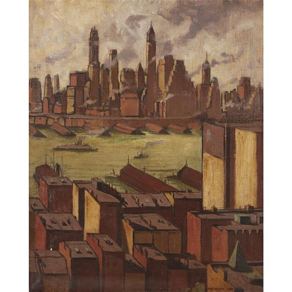 Max Arthur Cohn | UNTITLED (NEW YORK VISTA) | MutualArt
