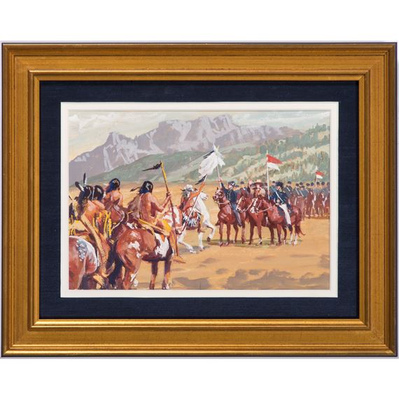 Don Stivers | Showing the Flag | MutualArt