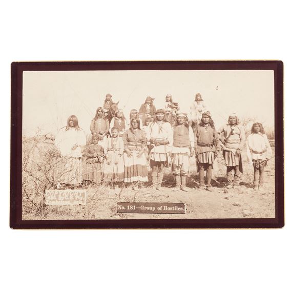 Camillus Sidney Fly | Group of Hostiles from Geronimo's Camp | MutualArt