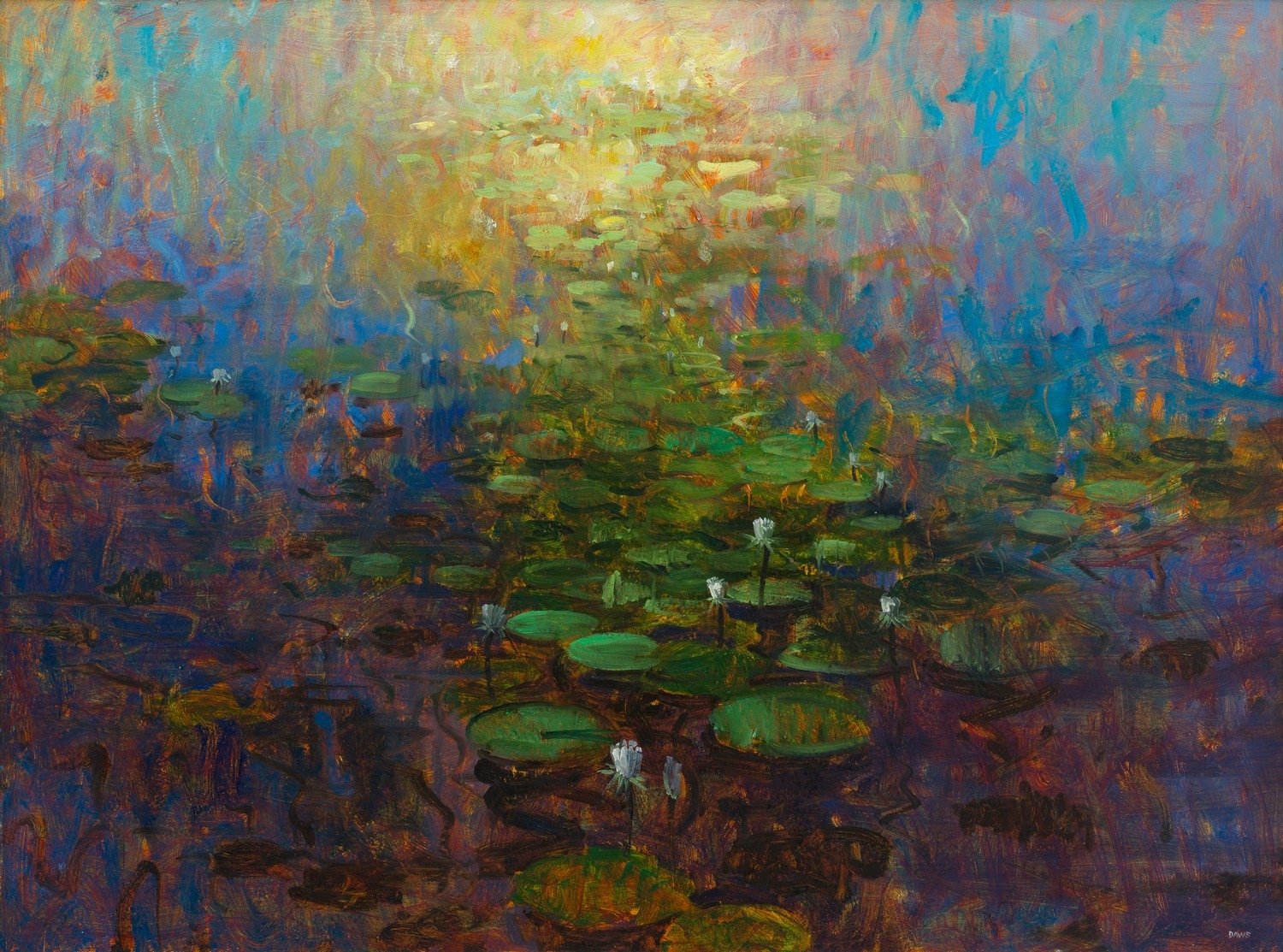 Lawrence Daws | Waterlillies (Circa 1975) | MutualArt