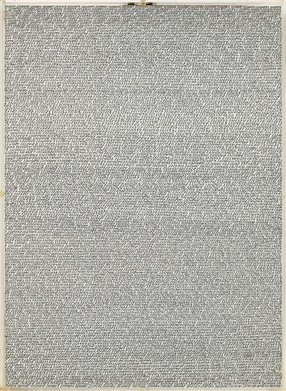 Roman Opalka | OPALKA 1965/1-infini, DETAIL 2325574-2328295 - 1965 ...