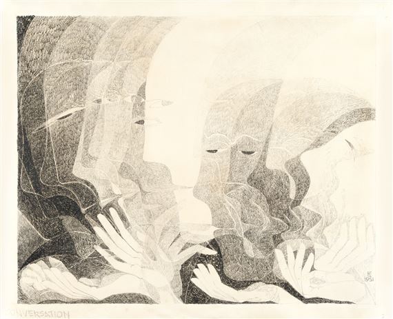 Erika Giovanna Klien | CONVERSATION (1951) | MutualArt