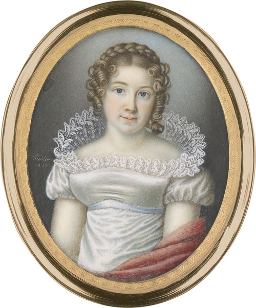 Christian Curiel | Bildnis der Clementine Blümner (1798-1832), Gräfin ...