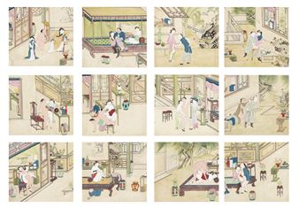 Qing Dynasty Butterflies And Flowers Mutualart