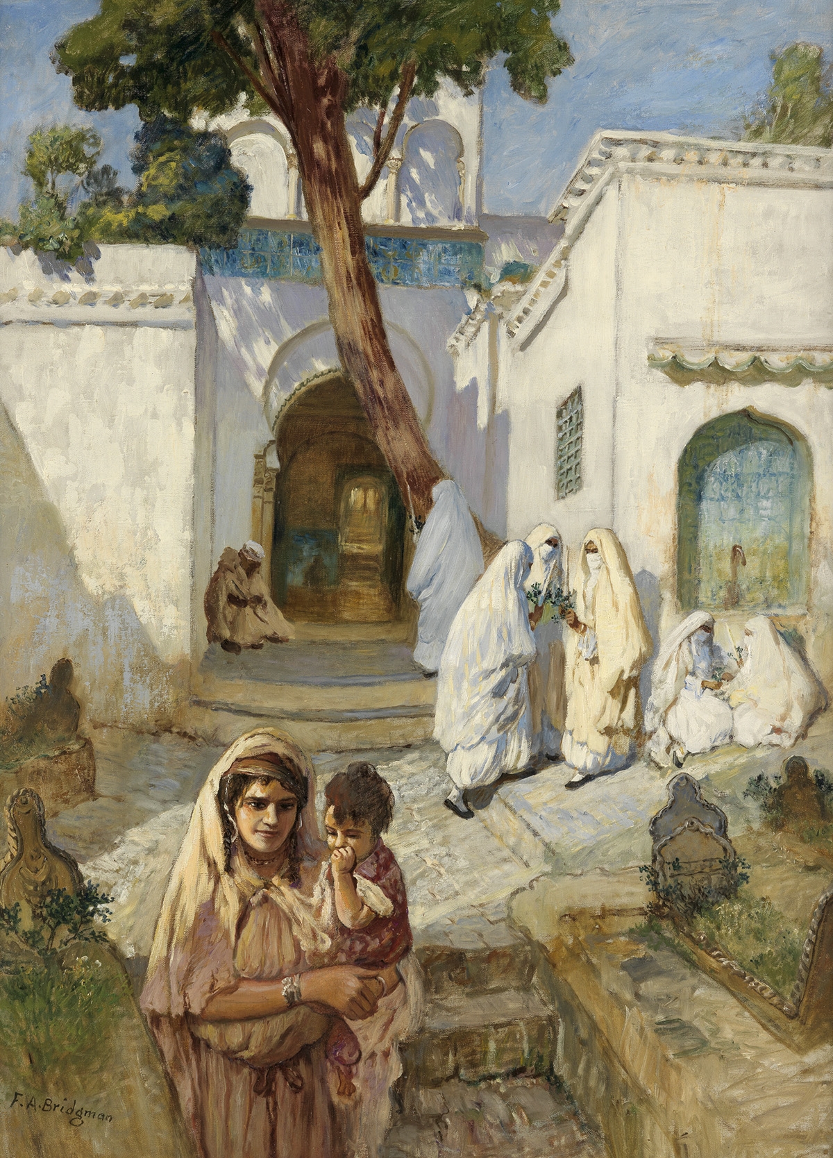 Frederick Arthur Bridgman | Women of Algiers | MutualArt